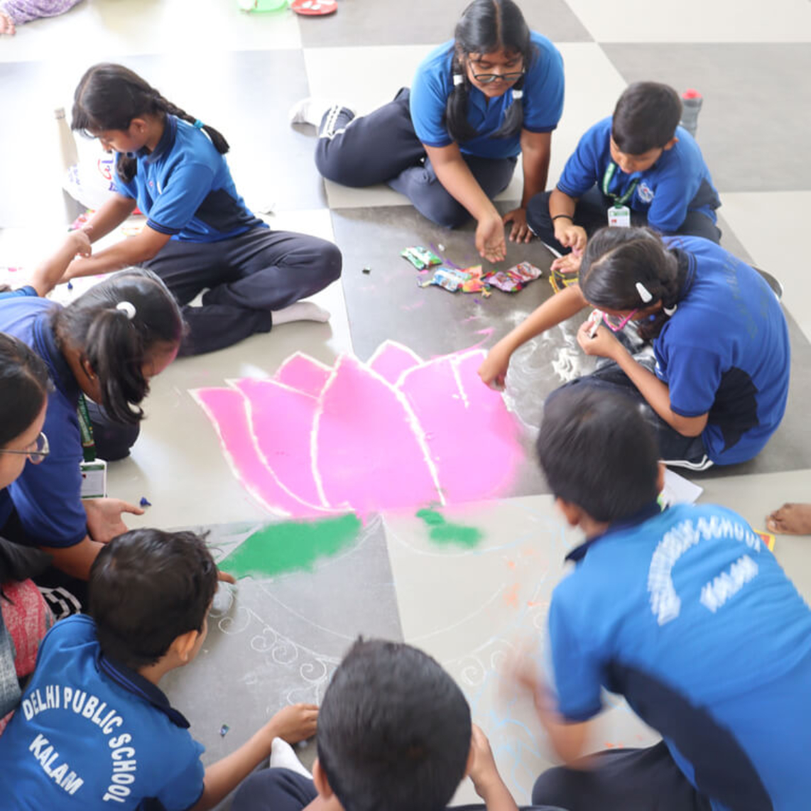 Rangoli Competition (Grade 3 To 5) – Delhi Public School Tezpur