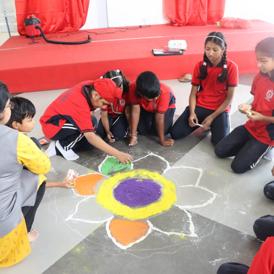 Rangoli Competition (Grade 3 To 5) – Delhi Public School Tezpur