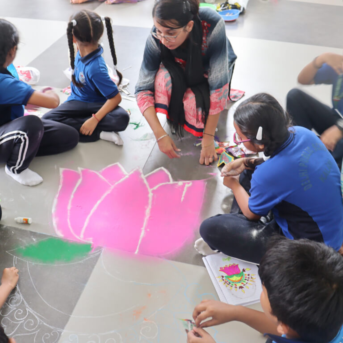 Rangoli Competition (Grade 3 To 5) – Delhi Public School Tezpur