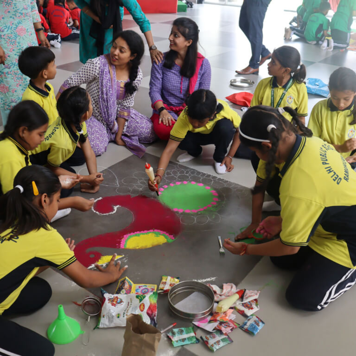 Rangoli Competition (Grade 3 To 5) – Delhi Public School Tezpur