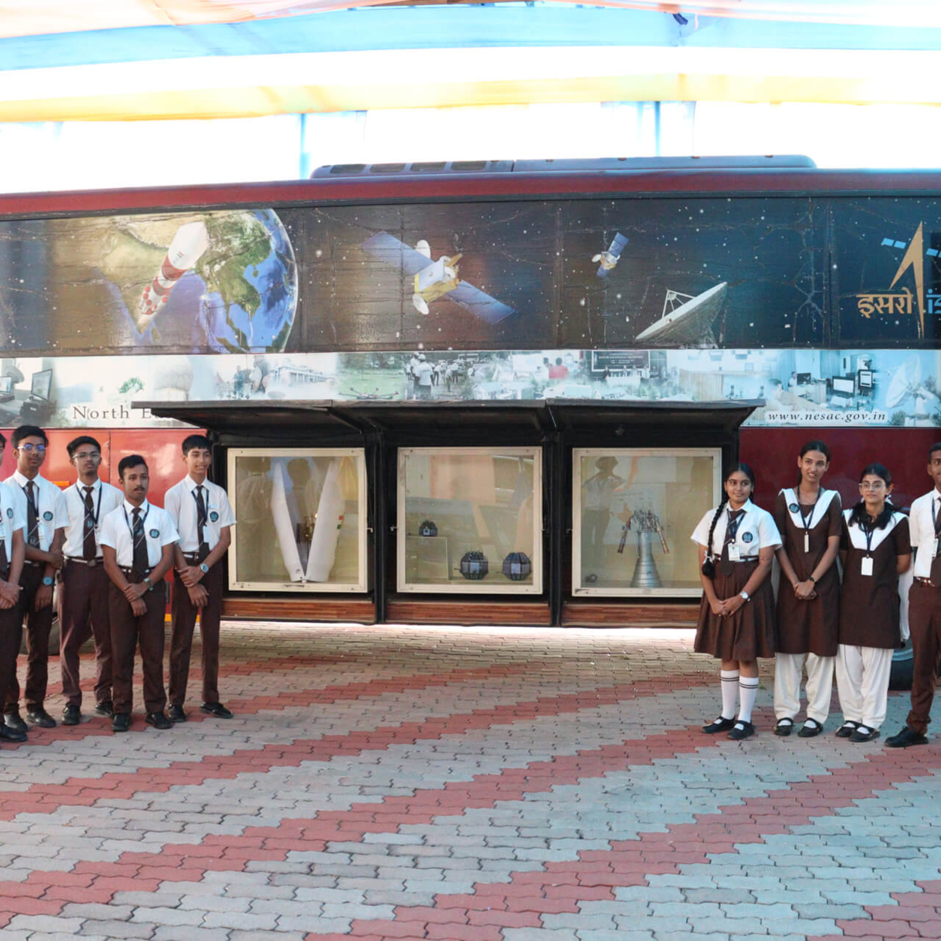 ISRO’S “SPACE ON WHEELS” – Delhi Public School Tezpur