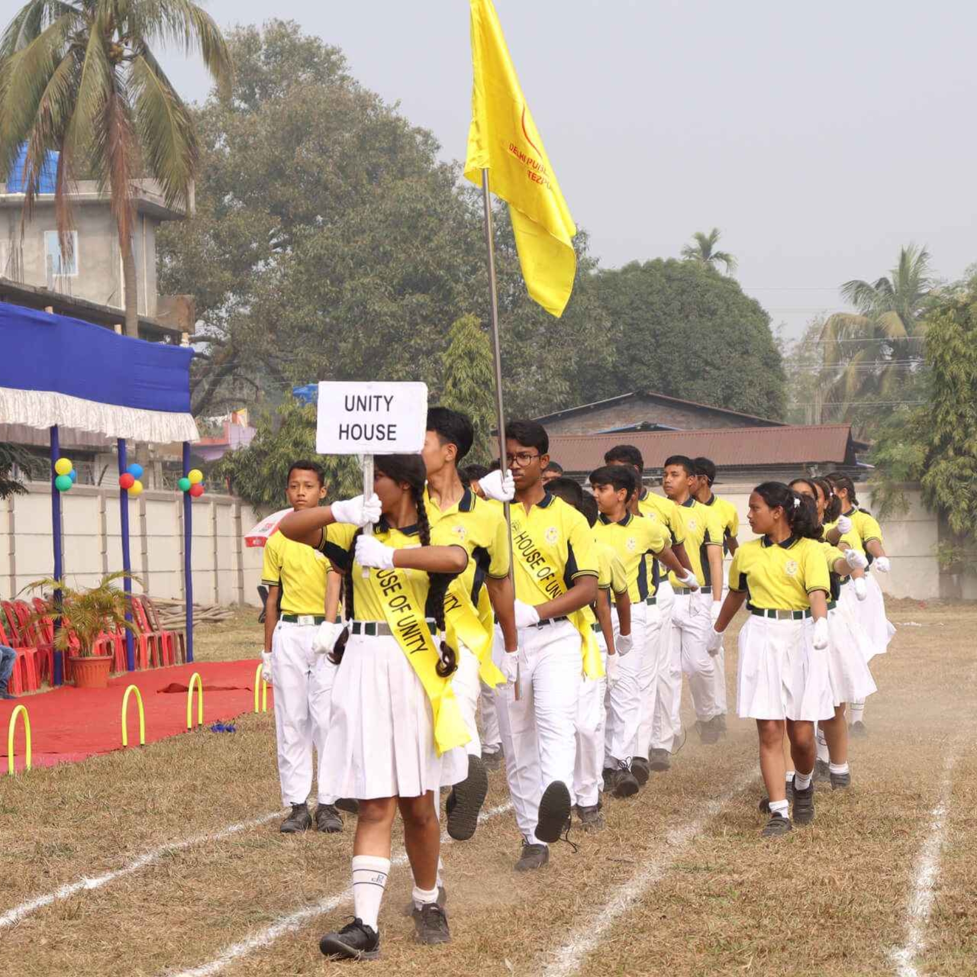 Annual Sports Day – Utsaah 2025 (Day 1) – Delhi Public School Tezpur